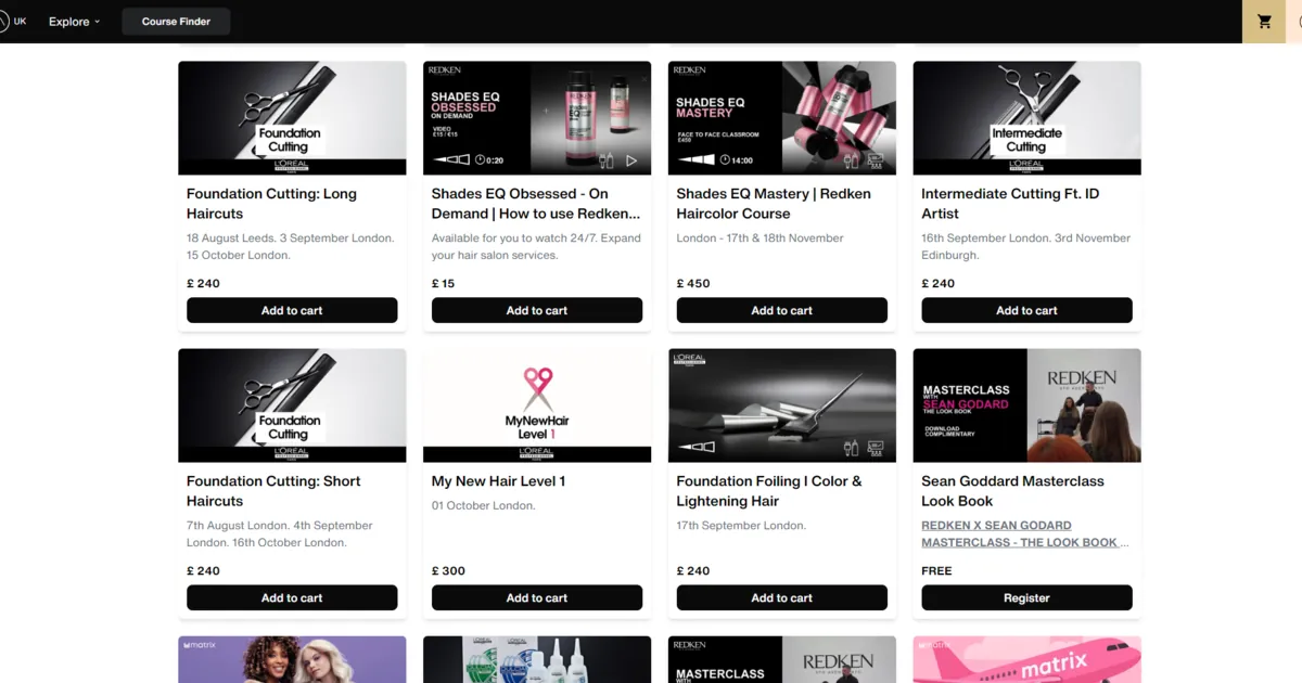 Professional Hair & Scalp Care courses